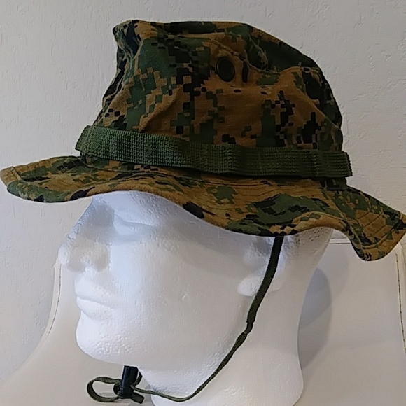 usgi | Accessories | Usgi Usmc Boonie Hat Marpat Woodland Camouflage Sz ...